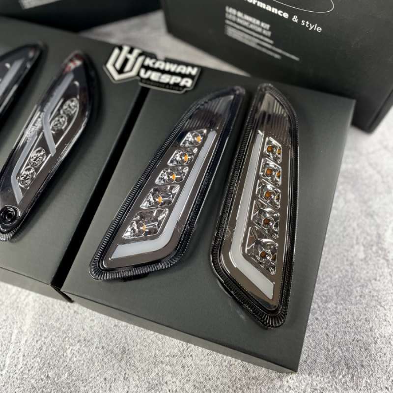 Promo Indicator Sein Sip Led Vol.2 Smoke Series Vespa Sprint Primavera ...