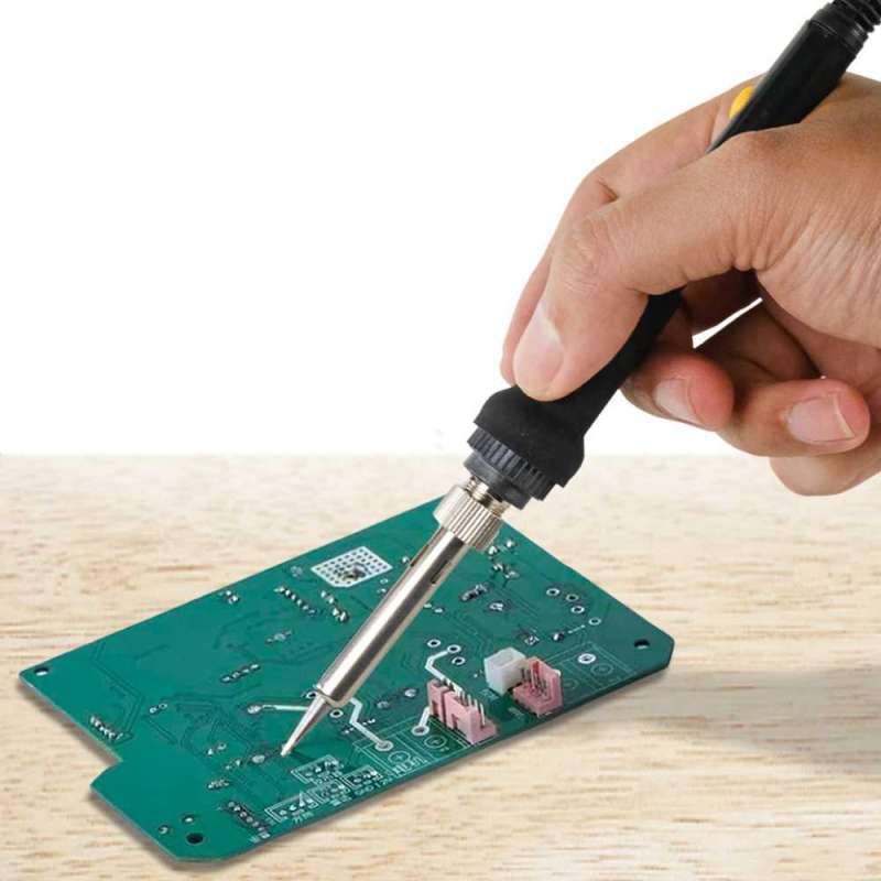 Jual Cautin Solder Elektrik Adjustable Temperature Soldering 220v 60w ...