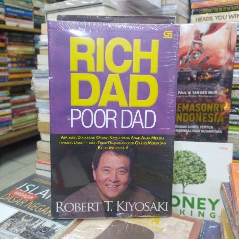 Promo Buku Rich Dad Poor Dad Robert T Kiyosaki Diskon 23 Di Seller