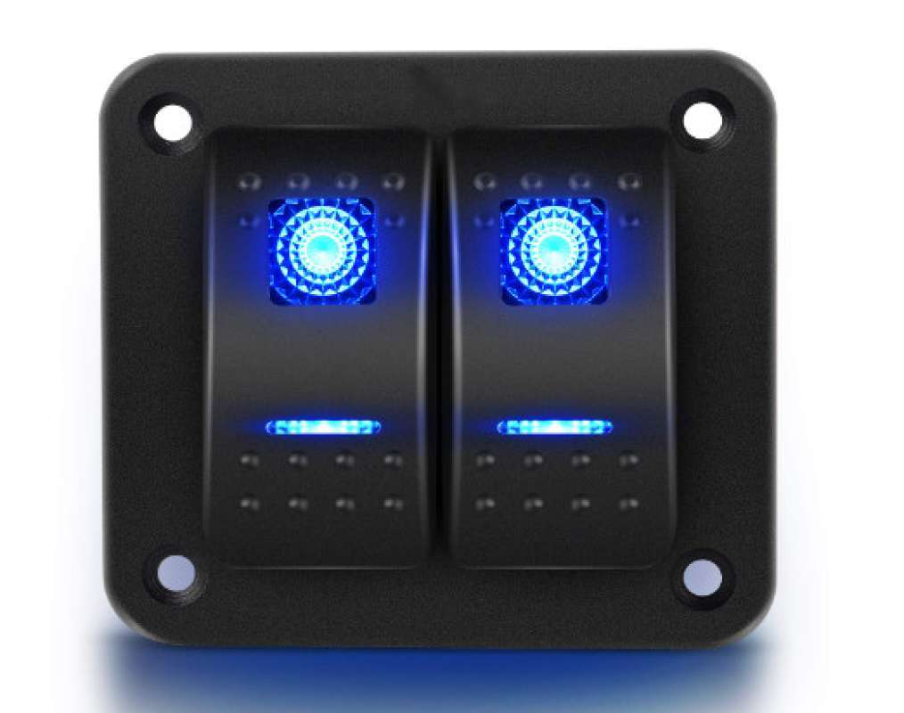 Promo Saklar Offroad 2 Gang Switch Panel Arb Models Frame Almunium ...