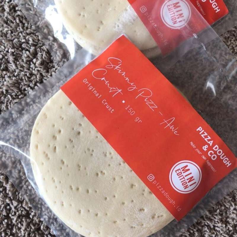 Jual Italian Thin Crust Pizza Mini Dough - Original Flavor Di Seller ...