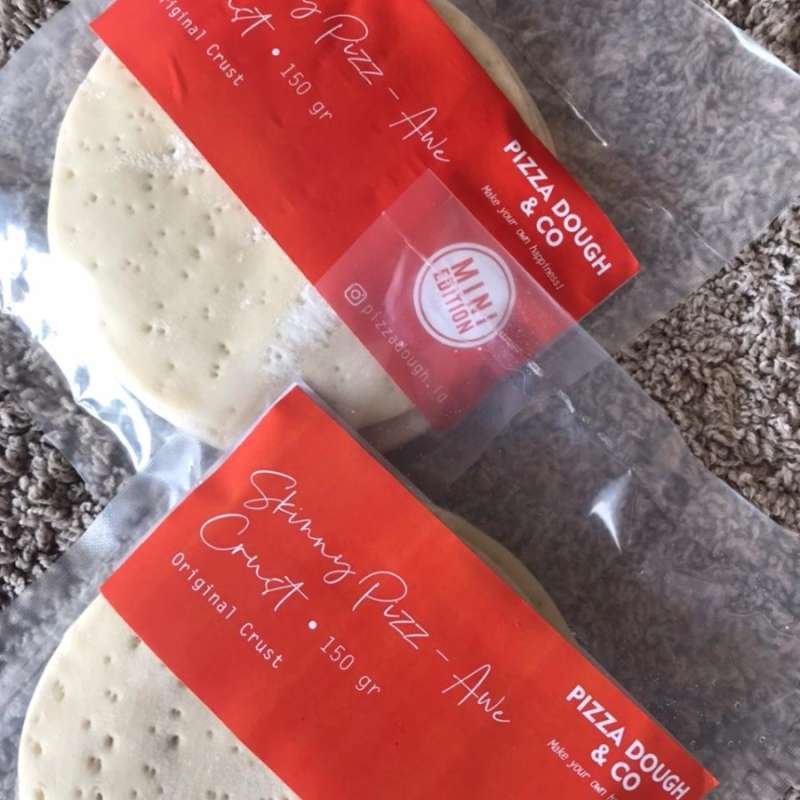 Jual Italian Thin Crust Pizza Mini Dough - Original Flavor Di Seller ...