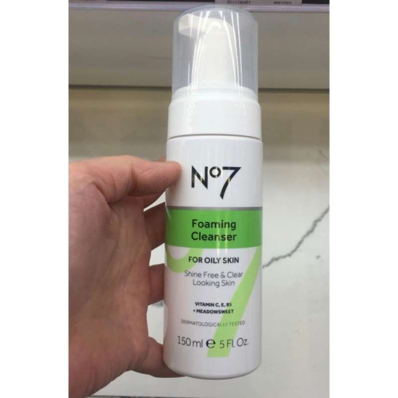Promo No7 Foaming Cleanser For Oily Skin Dermatology Tested 150ml ...