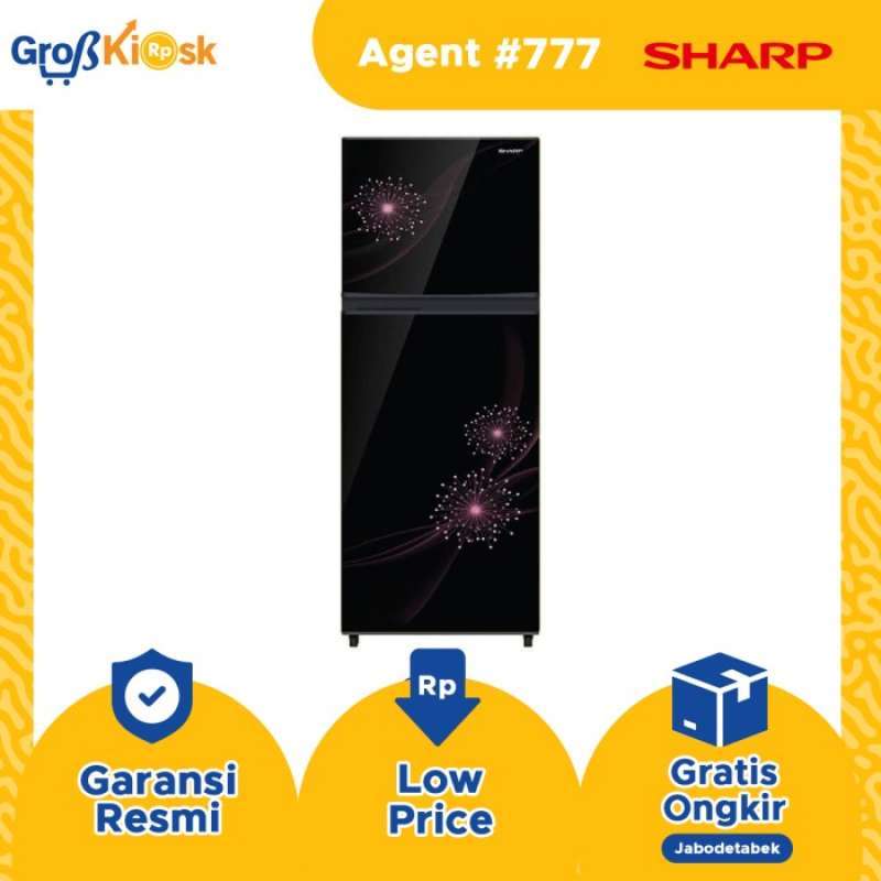 Promo Kulkas 2 Pintu Sharp Sj-317mg-db/dp / Sj 317 Mgdb / Sj 317 Mgdp ...