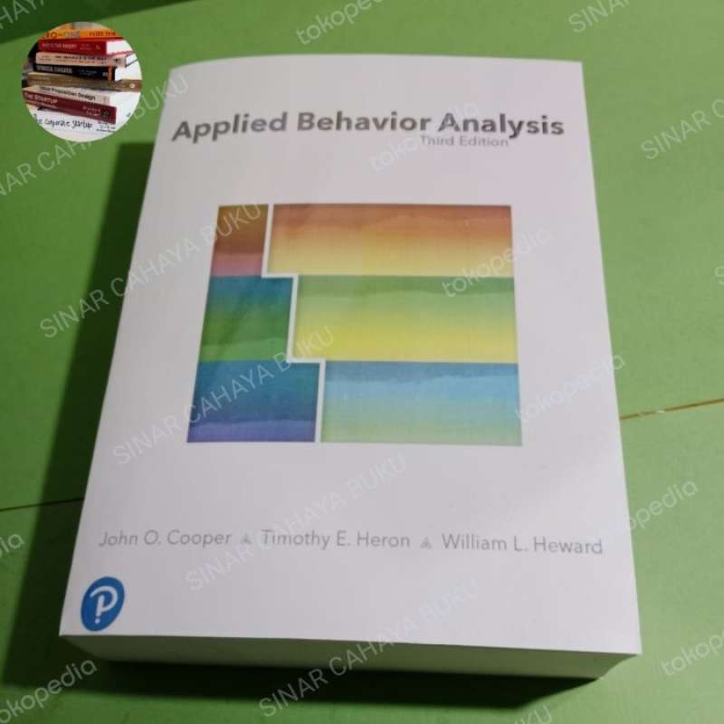 Jual Buku Applied Behavior Analysis By John Cooper Di Seller Noelle ...