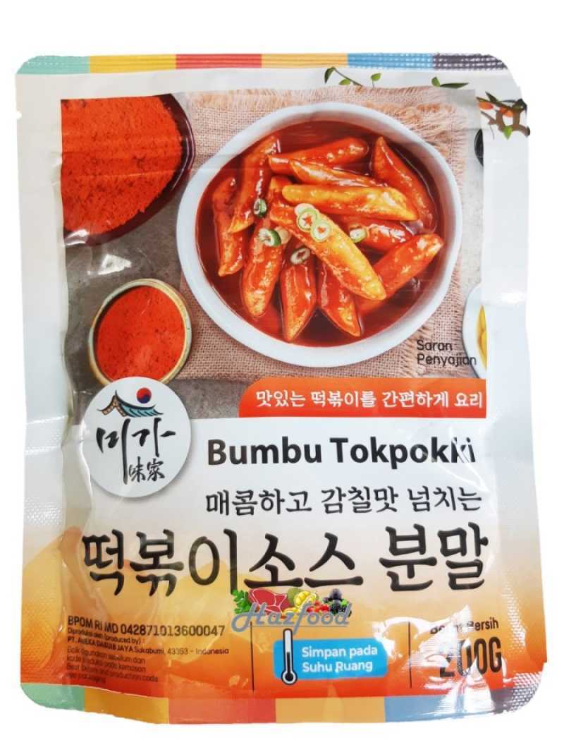 Jual Bumbu Bubuk Tokpokki 200g 1 Kg | Tteokbokki | Spicy Cream ...