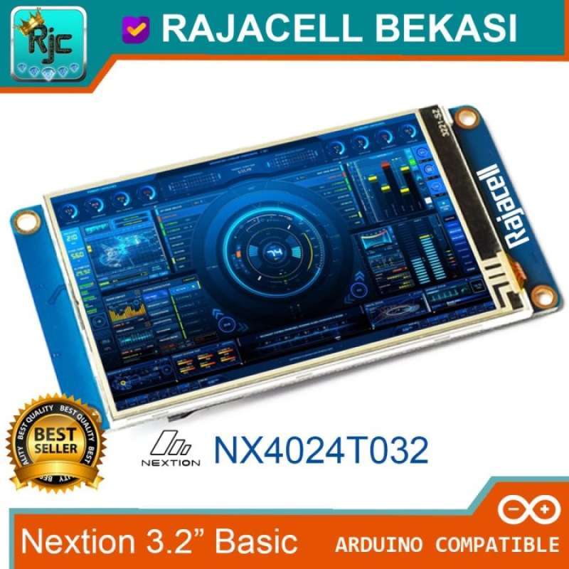 Promo Nextion 3.2 Hmi Uart Lcd Tft + Touchscreen For Arduino Rasbpi ...