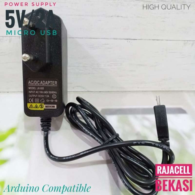 Promo Adaptor 5v 2a 2000ma Micro Usb For Raspberry Arduino Stm32