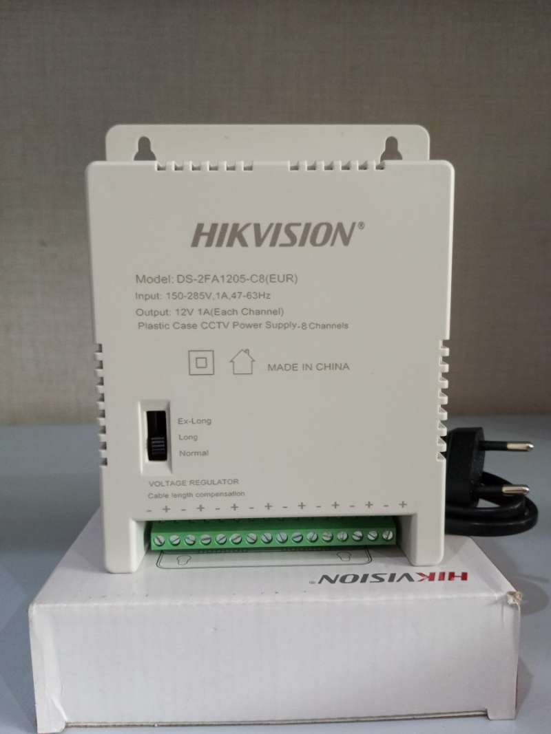 Promo Power Supply Hikvision / Power Supply 8ch / Hikvision Ds-2fa1205 ...