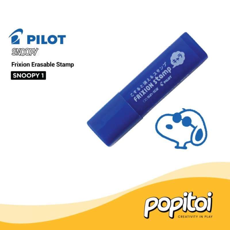 Jual Pilot Frixion Erasable Stamp Spf-12 Peanuts Snoopy Series Stempel ...