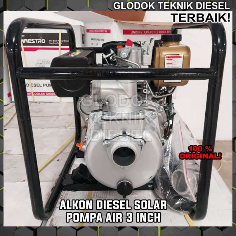 Promo Mesin Pompa Air Sawah Alkon 3 Inch Diesel Solar Type 80 Water ...
