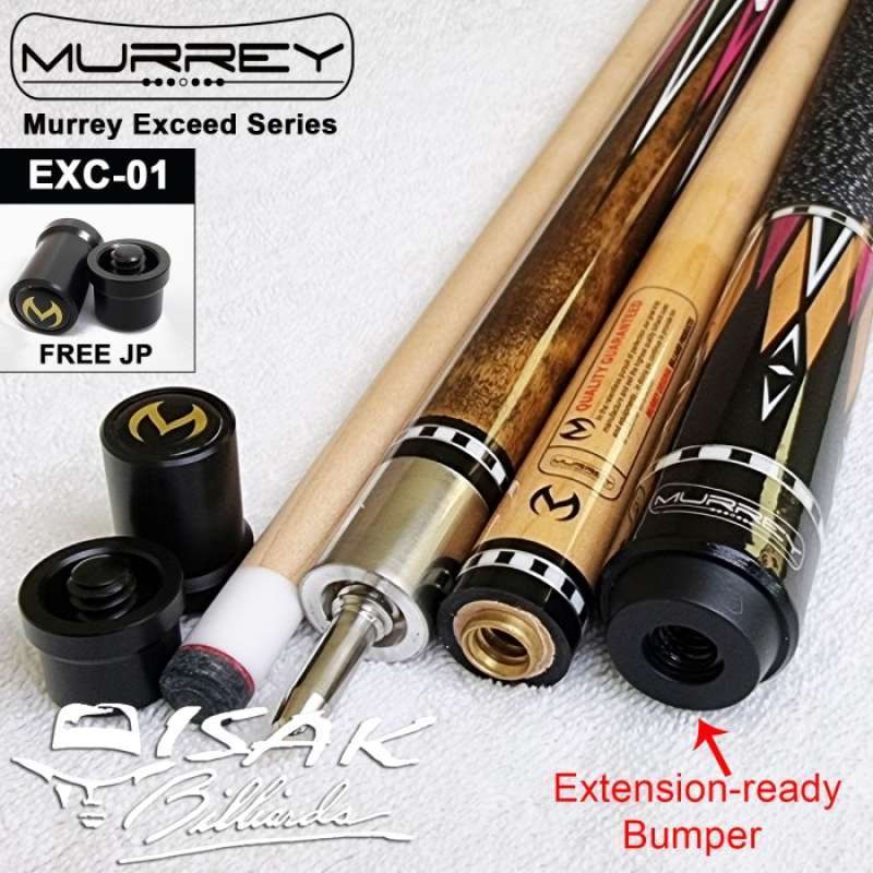 Jual Murrey Exceed Exc-01 Cue Uniloc Maple Extension Bumper Stick ... Jual Murrey Exceed Exc-01 Cue Uniloc Maple Extension Bumper Stick ...