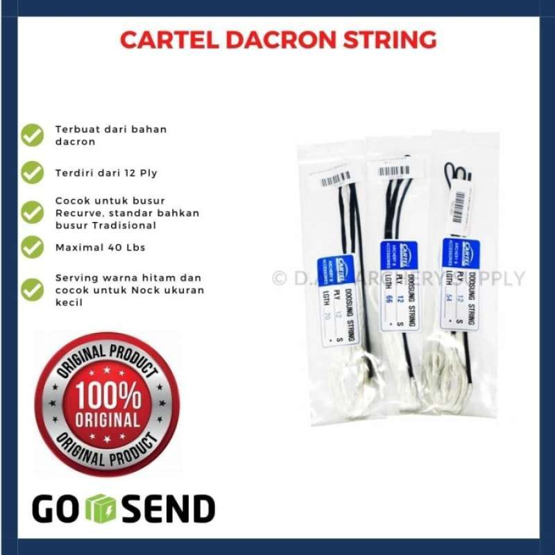 Jual Cartel Dacron Recurve String - 66 Di Seller Tombstone - Cengkareng ...