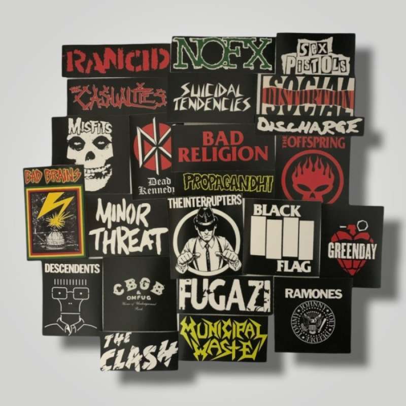 Jual Sticker Pack Band Punk Di Seller Tombstone - Cengkareng Timur ...