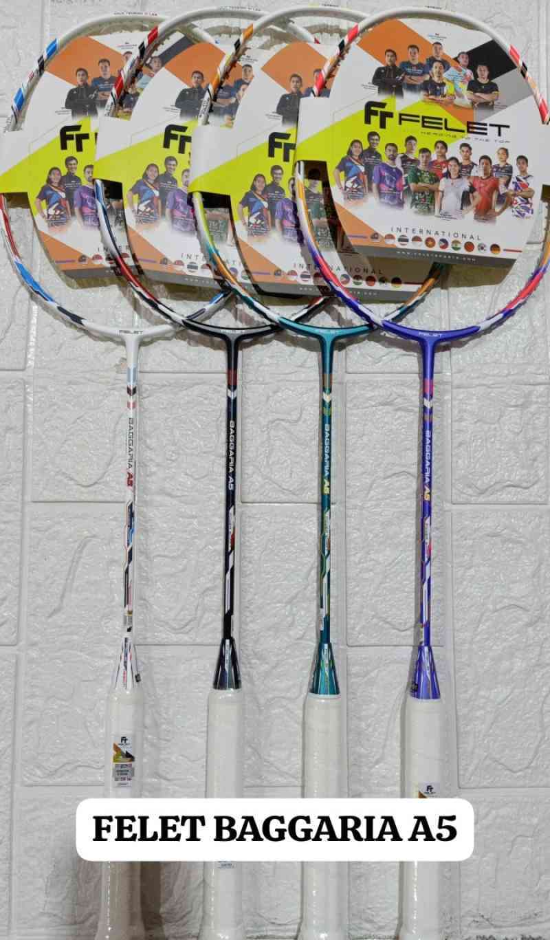 Promo Raket Badminton Fr Felet Baggaria A5 Free Pemasangan Senar ...