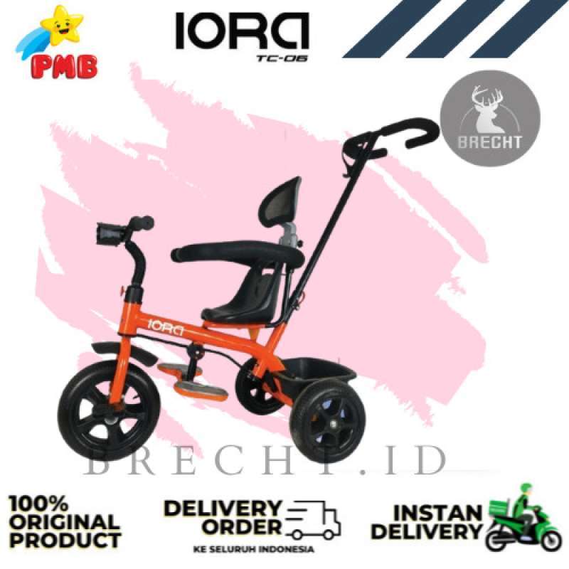 Promo (jtr/cargo) Sepeda Anak Roda Tiga Pmb Iora Tc 06 - T27 Biru ...