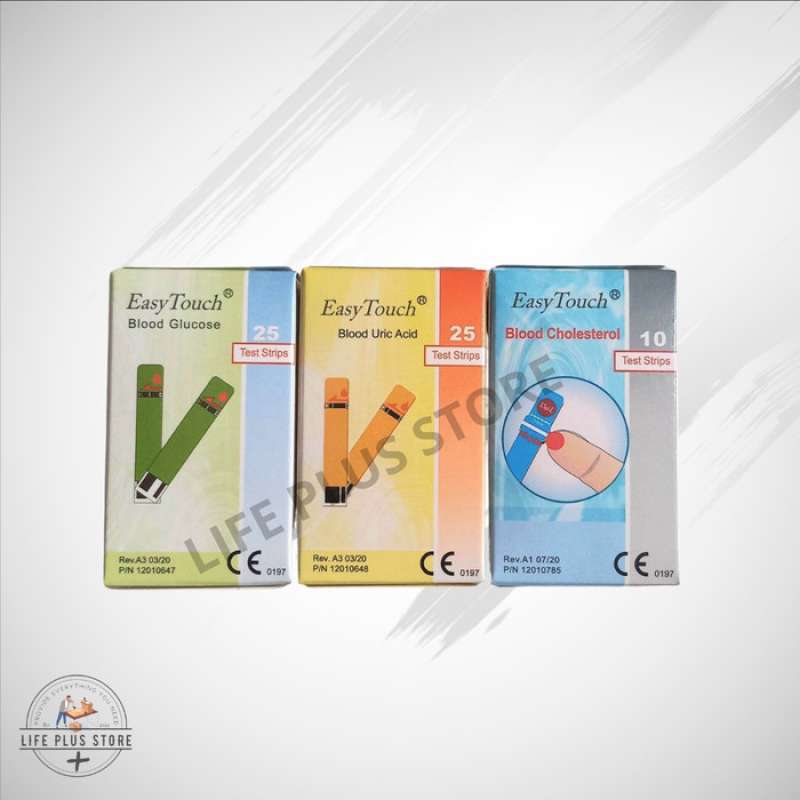 Promo Paket Strip Easytouch Gcu / Refill Easy Touch (gula,kolesterol ...
