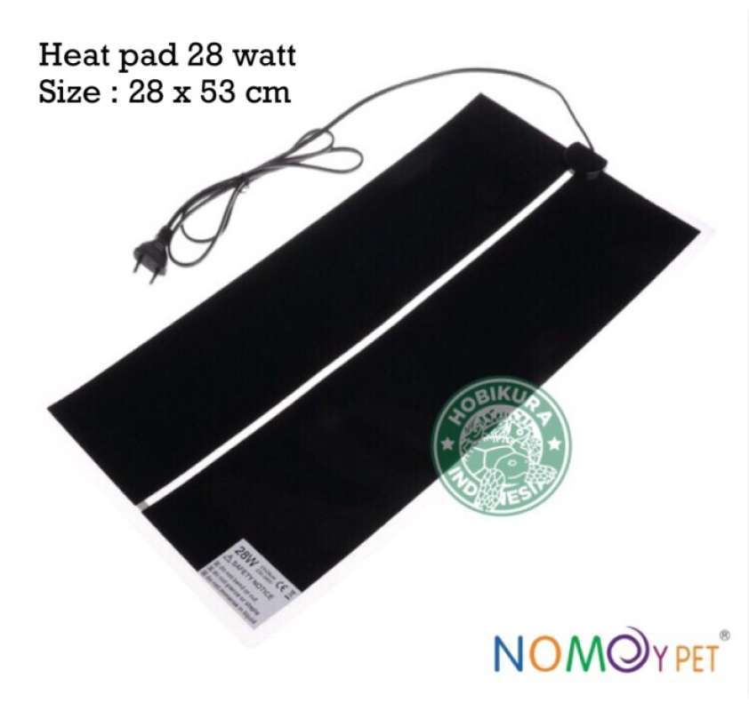 Promo Heat Pad / Heat Mat Nomoypet 28 Watt / Penghangat Pemanas Reptile ...
