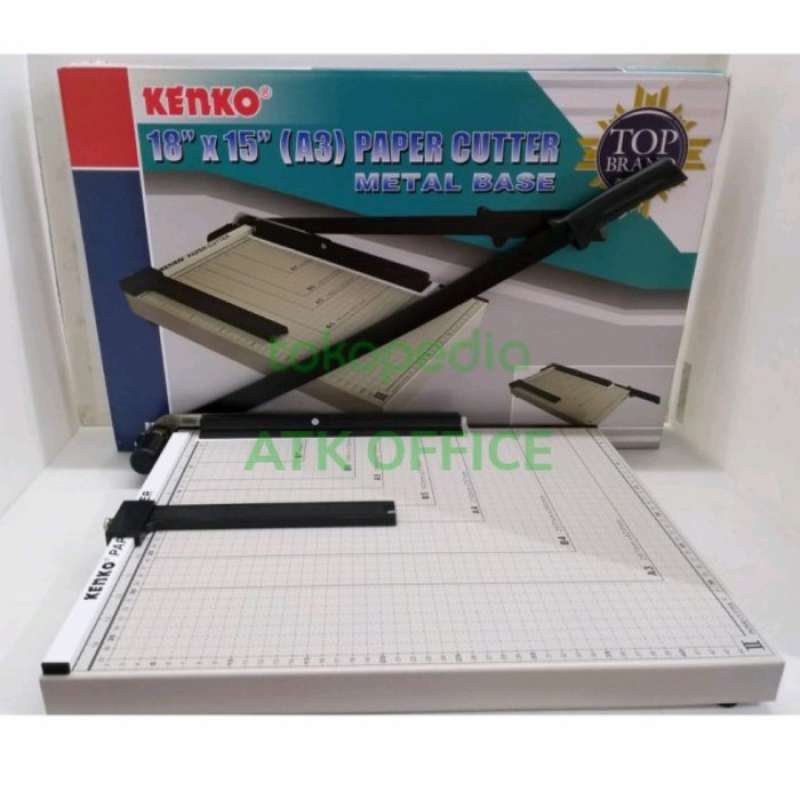 Promo Alat Pemotong Kertas A3 Kenko Paper Cutter Kenko A3 Diskon 23% Di ...