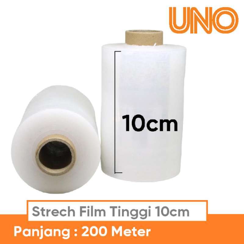 Jual Stretch Film Oem Plastik Wrapping Lebar 10 Cm Panjang Full 17 Micron Di Seller Belanja-id ...