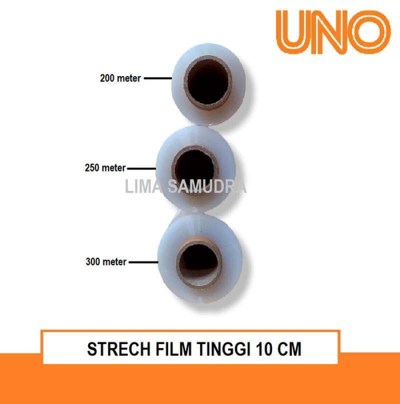 Jual Stretch Film Oem Plastik Wrapping Lebar 10 Cm Panjang Full 17 Micron Di Seller Belanja-id ...