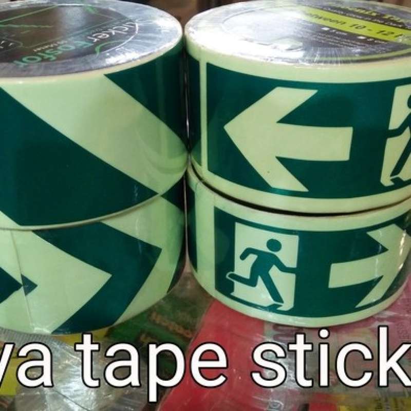 Promo Sticker Scothlite Fospor Panah 5mtr-glow In The Dark Nyalah Dalam ...