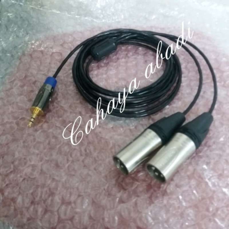 Promo Kabel Audio Untuk Ke Mixer Xlr Male To Mini Jack 3.5m Stereo Diskon 23% Di Seller Ryoma ...