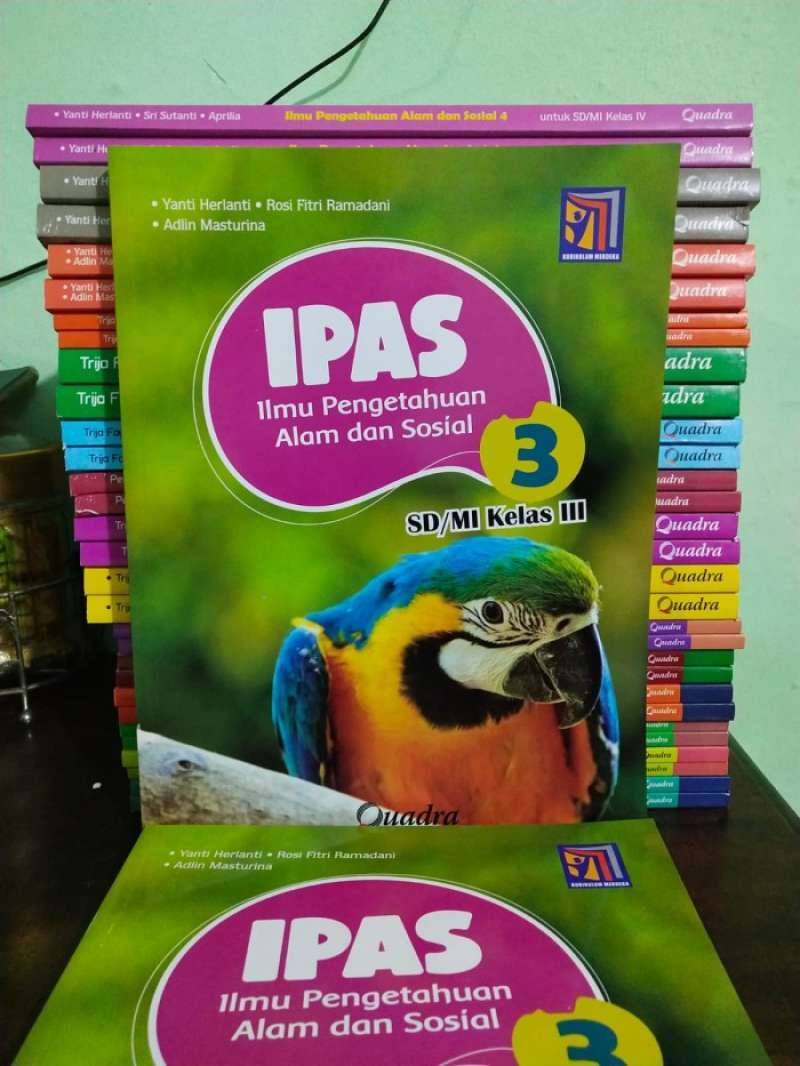 Promo Ipas Sd Kelas 3 Kurikum Merdeka Penerbit Quadra Diskon 23% Di ...