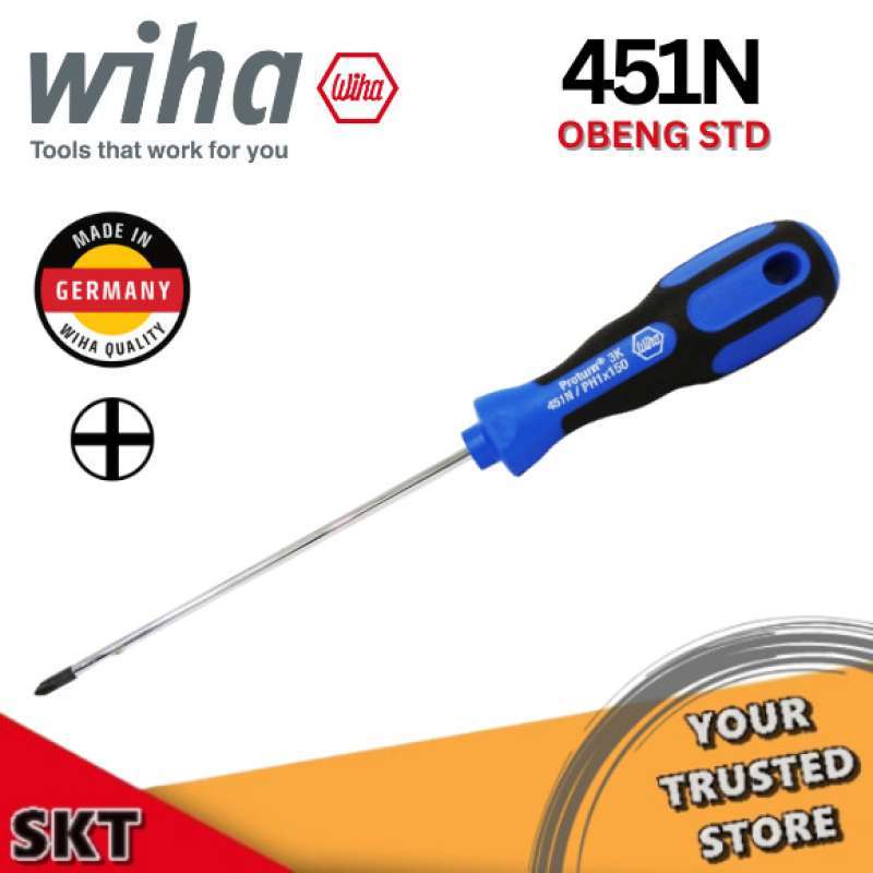 Jual Obeng Wiha 451n Proturn 3k Screwdriver Phillips Plus Original ...