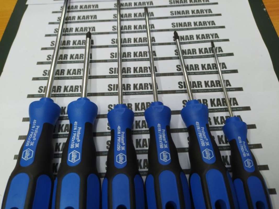 Jual Obeng Wiha 451n Proturn 3k Screwdriver Phillips Plus Original ...