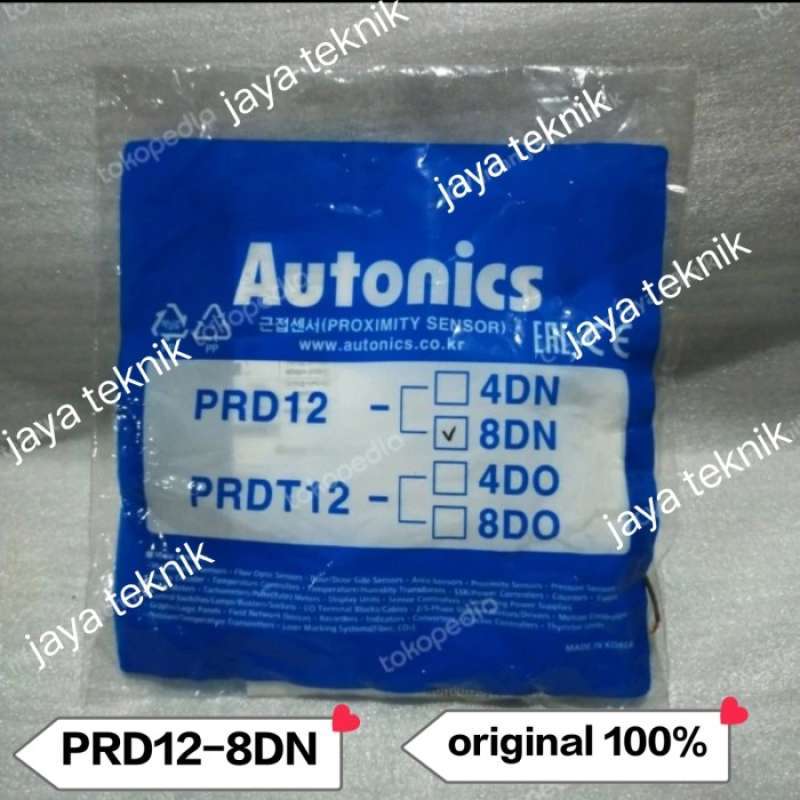 Jual Autonics Prd12-8dn Proximity Sensor 12-24vdc Asli 100% Di Seller Yama - Cengkareng Timur ...