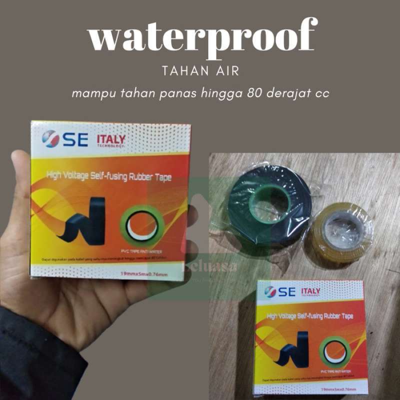 Jual Solasi Kabel Listrik Anti Air Waterproof - Solasi Karet Kabel ...
