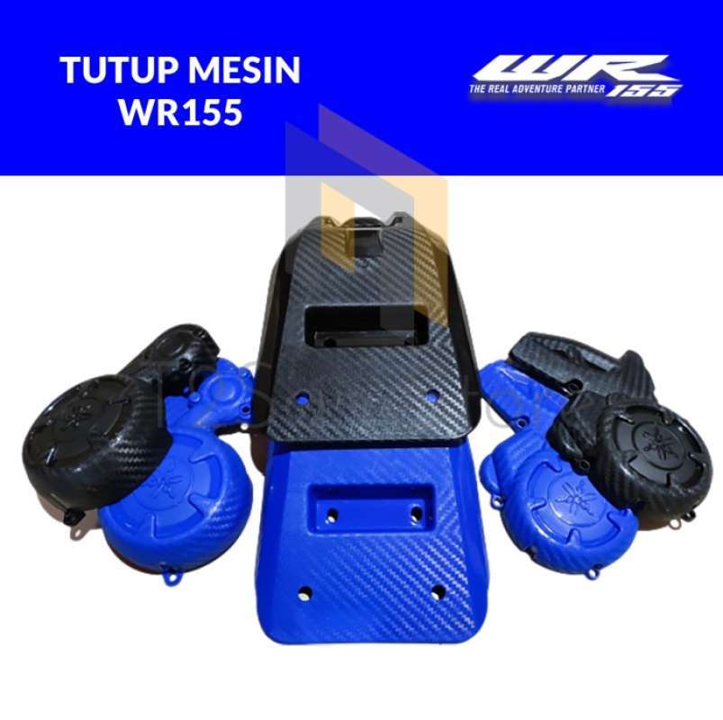 Promo Cover Set Tutup Mesin Motor Wr155 / Pelindung Mesin Motor Wr155 ...