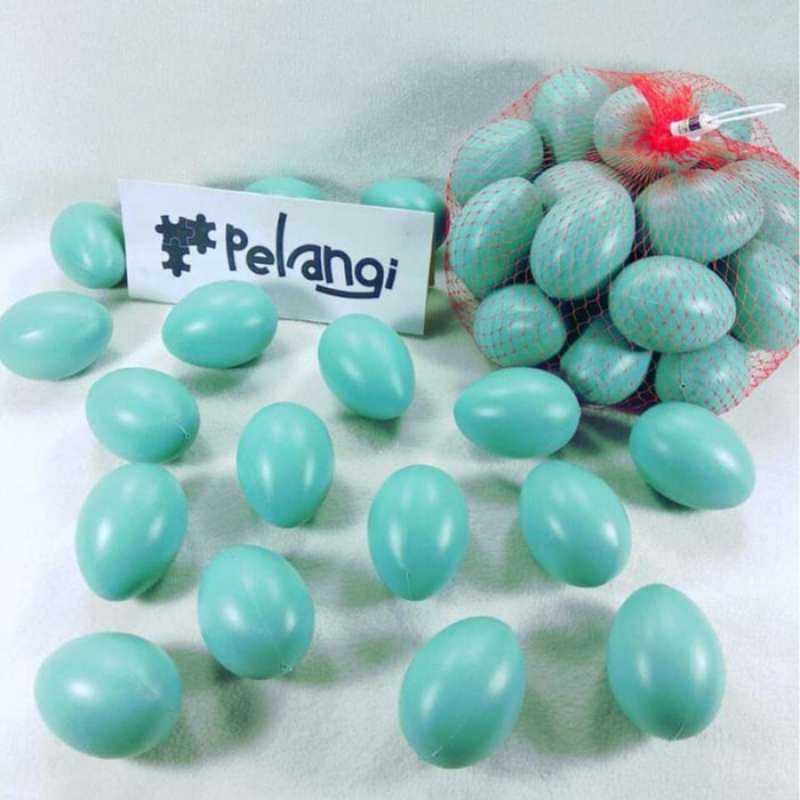 Promo 1pcs Telur Plastik - Telur Ayam Plastik - Prank Telur Ayam ...