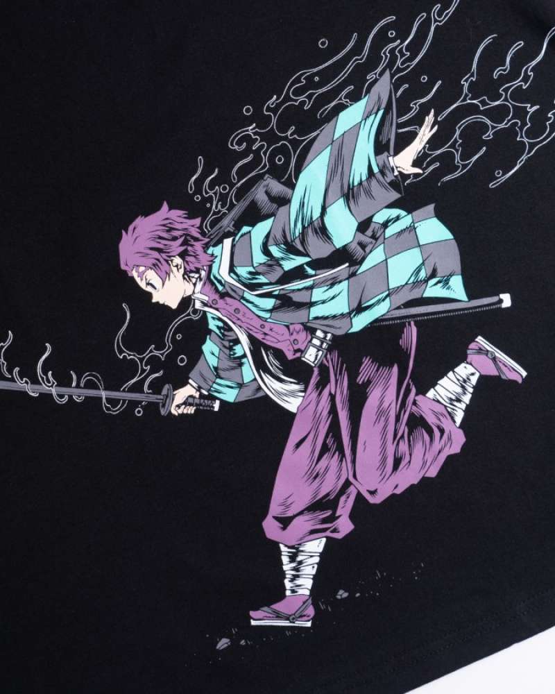 Jual Dot The Goat Tshirt Oversize Atasan Pria - Demon Slayer Tanjiro X ...