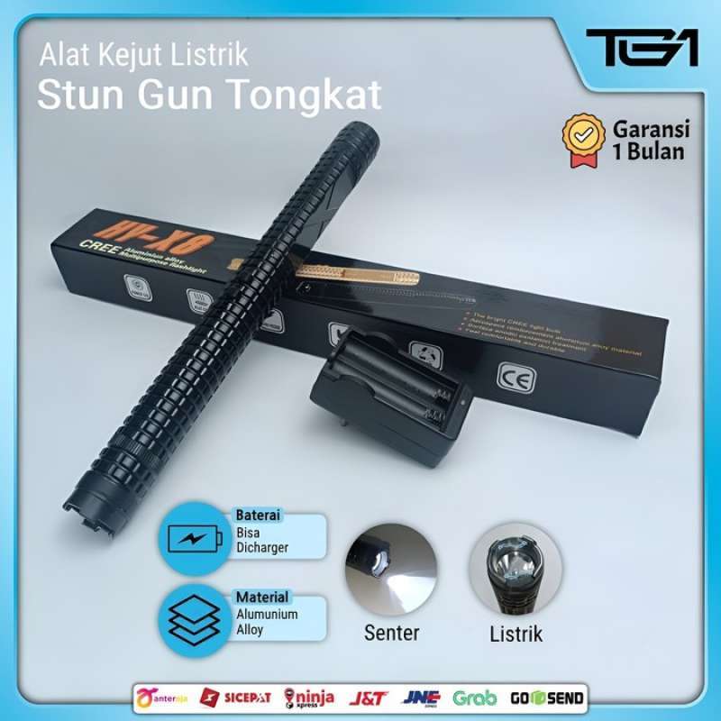 Jual Stun Gun Tongkat 809 Lampu Led Alat Kejut Listrik Di Seller Shin ...