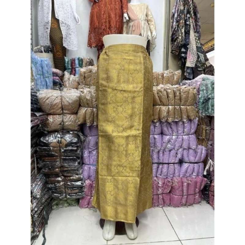 Jual Rok Bawahan Kebaya~rok Songket Original~rok Jumbo Songket~model ...