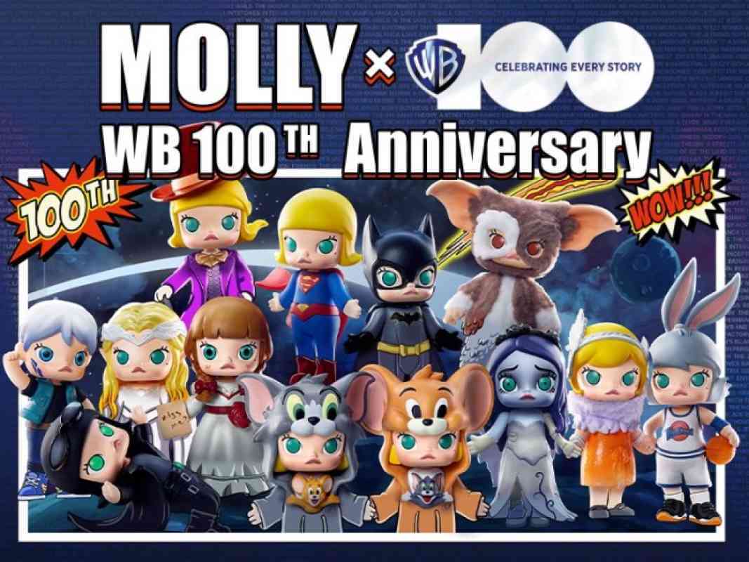 Promo Pop Mart Molly Warner Bros 100th Year Anniversary Confirmed You ...