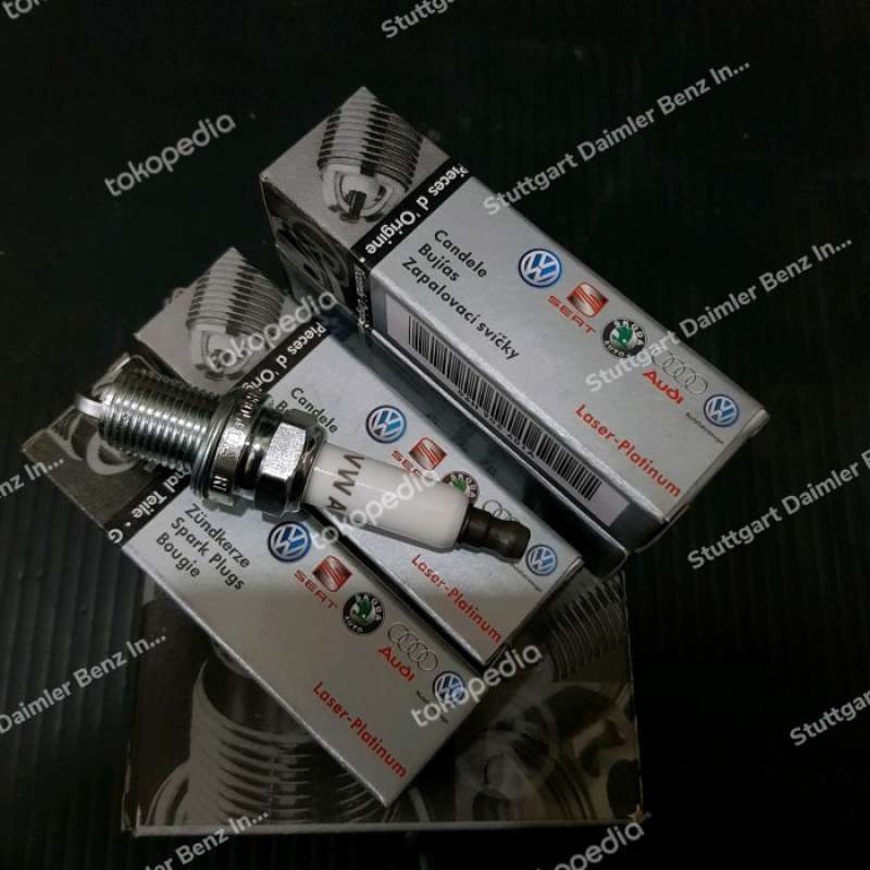 Promo Busi Spark Plug Busi Vw Audi A4 1.8t Q5 Q3 A3 Golf 5 6gti ...