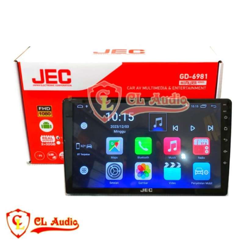Promo Head Unit Android Jec 9 Inch Toyota Altis 2002- 2007 Pnp Diskon 23% Di Seller Indah Auto ...