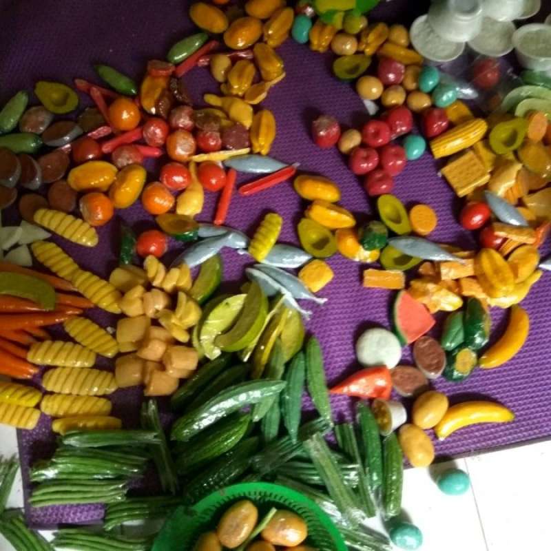 Jual Food Model Gizi 4 Sehat 5 Sempurna (isi 26/50 Jenis) - 50 Items Di ...