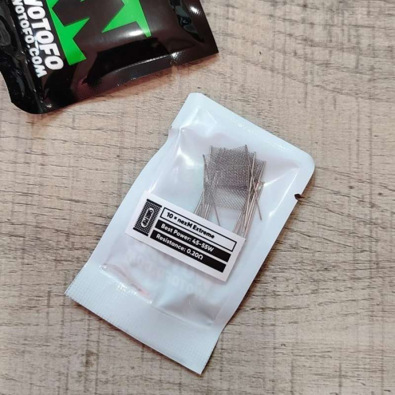 Jual Coil Mesh 0.2 Ohm Untuk Argus Pro I Drag S I Drag X I E60 I H80s ...