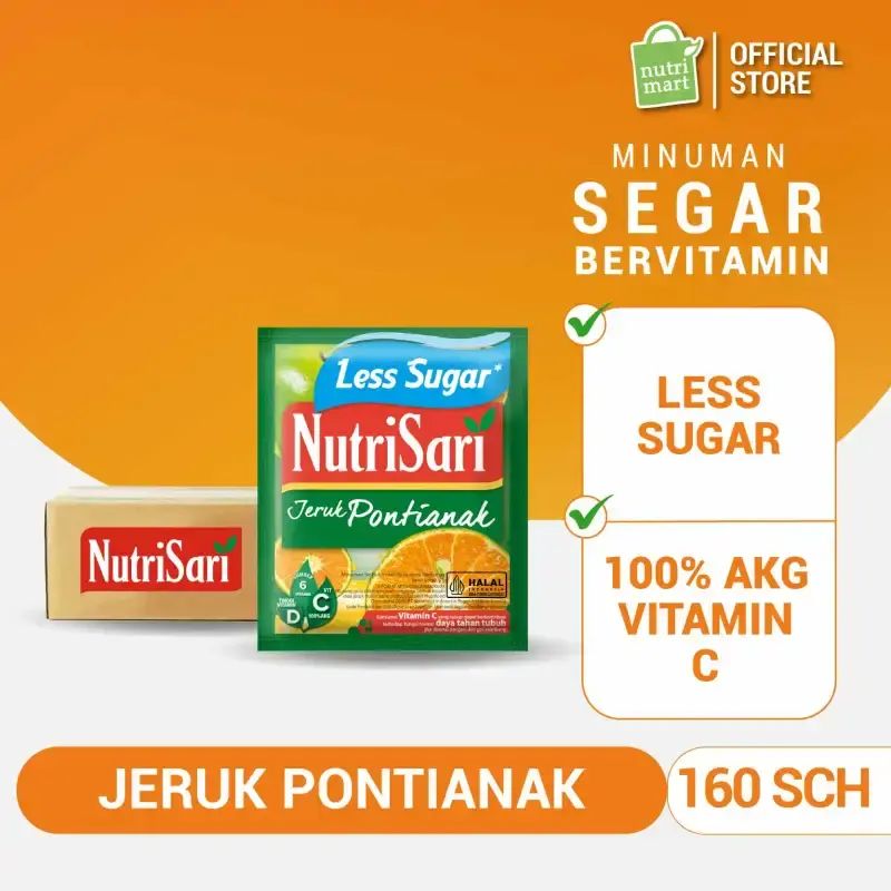 Nutrisari Less Sugar Gratis Ongkir 🔥 Harga Murah Mei 2026