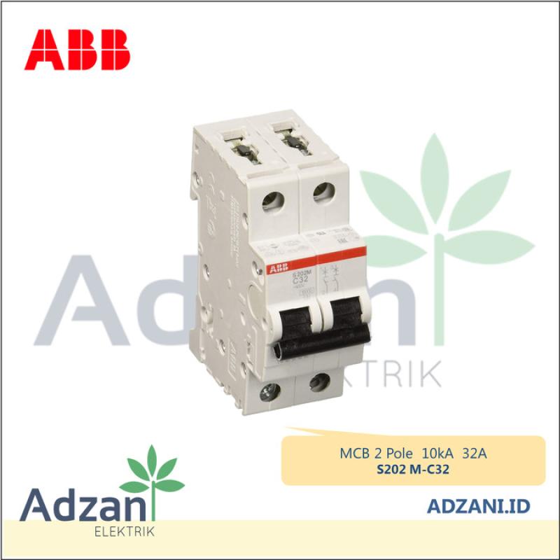 Promo Abb Mcb 2p 32a 10ka S202m-c32 2cds272001r0324 S 202m Diskon 23% Di Seller Kamijaya Store ...