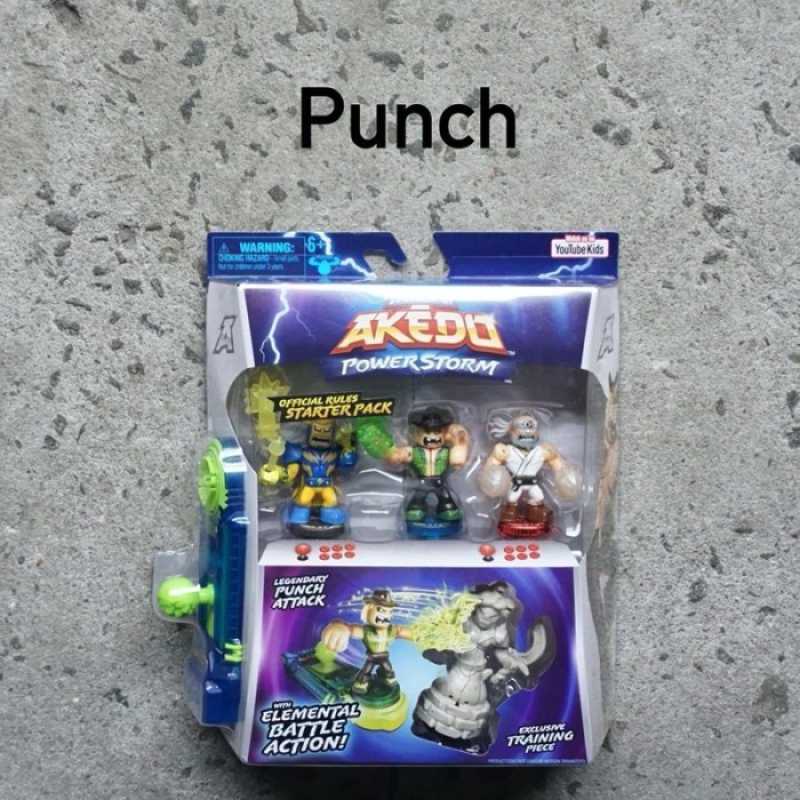Jual Akedo Powerstorm Starter Pack Kick Punch With Joystick Power Storm ...