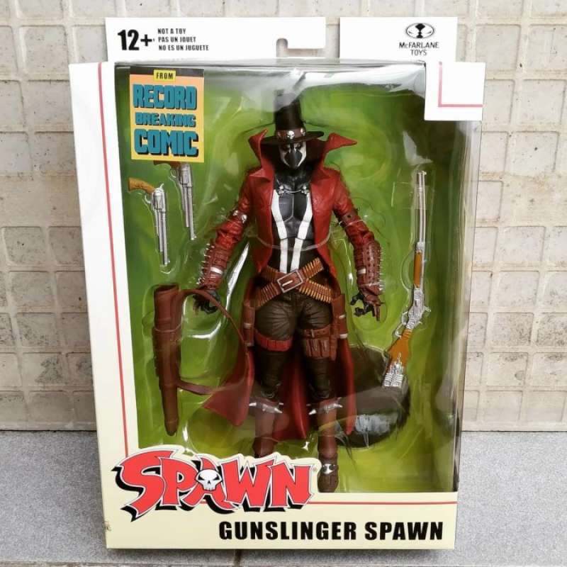 Promo MCFARLANE TOYS GUNSLINGER SPAWN COBOY DELUXE RECORD BREAKING COMIC Diskon 23% di Seller ...