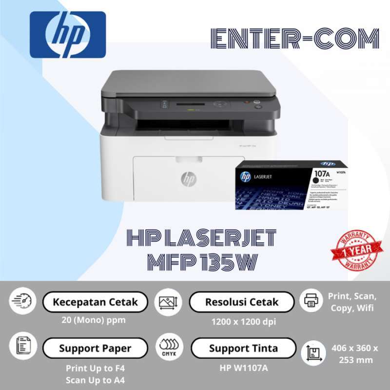 Jual Printer Hp Laser Mfp 135W di Seller Gansirsa - Kapuk, Kota Jakarta Barat | Blibli