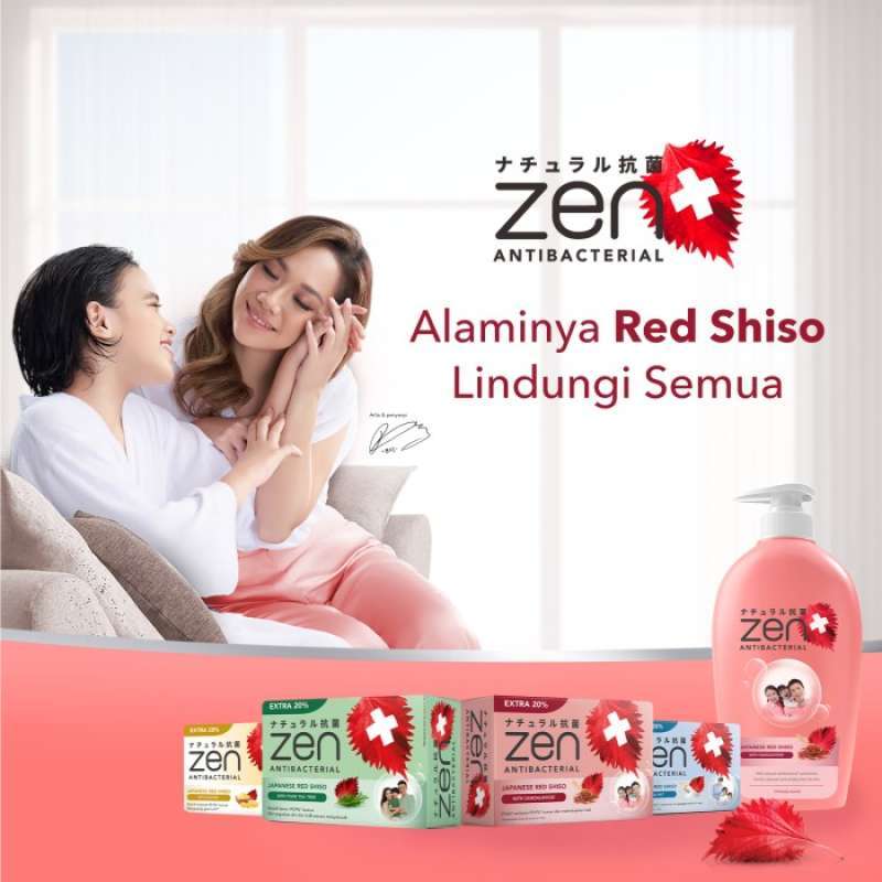 Jual Tp. Zen Antibacterial Sabun Batang Shiso & Seasalt 70g - 4 Pcs Di Seller Toko Project ...