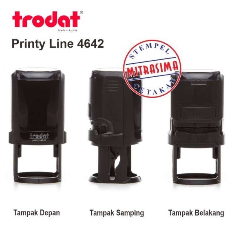 Jual Stempel Trodat 4642 ( Model Bulat ) di Seller Mitrasima Stempel - Cengkareng Timur-2, Kota ...