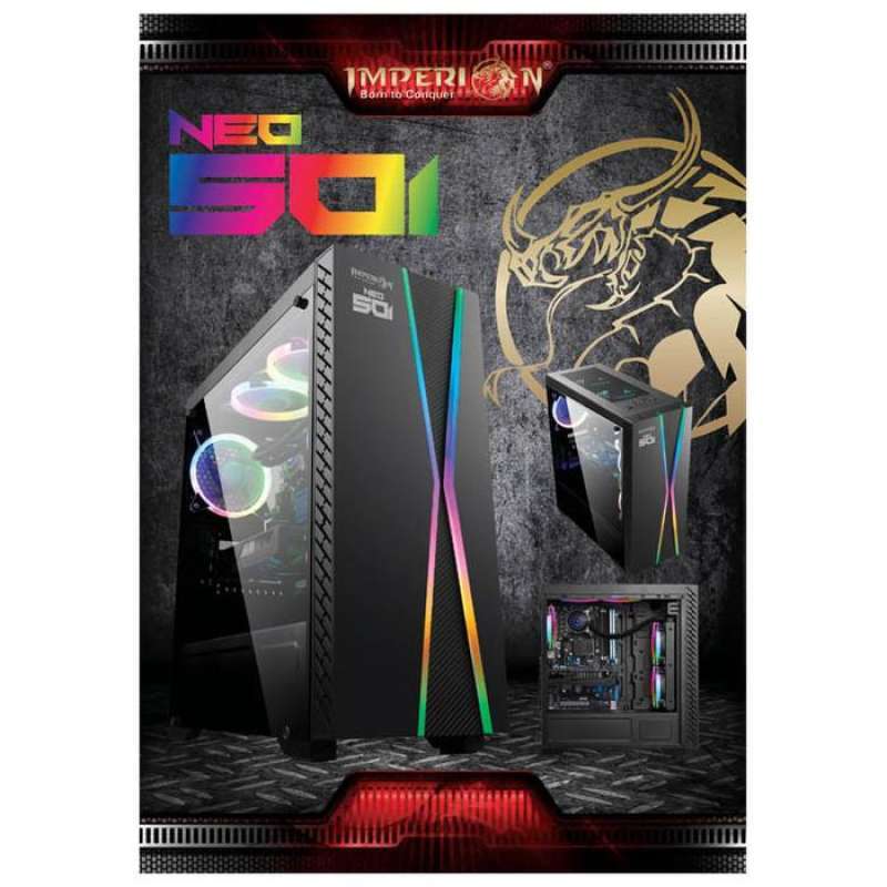 Jual CASING GAMING Computer Case / PC Case Imperion Neo 501 di Seller ...